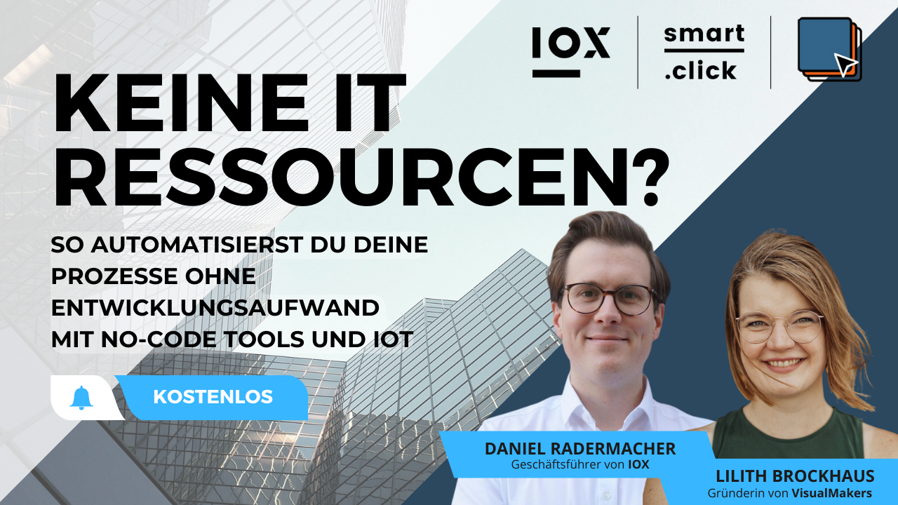Webinar Anmeldung – IOX GmbH